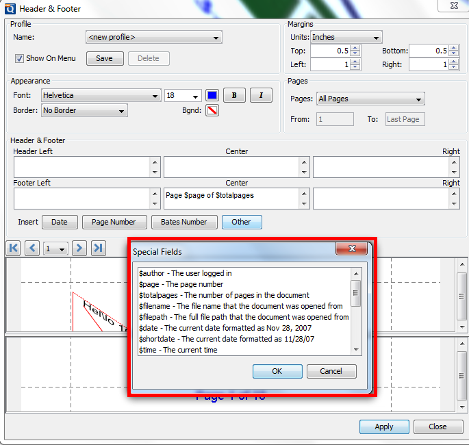 How To Add Page Numbers In A PDF Document PDF Studio Knowledge Base