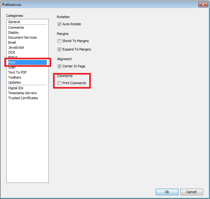 Printing A PDF With Without Comments PDF Studio Knowledge Base