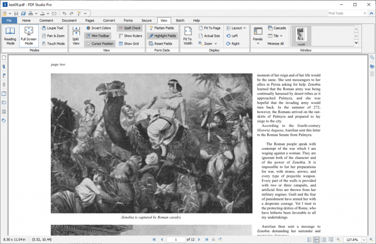View document in full screen mode – PDF Studio Knowledge Base