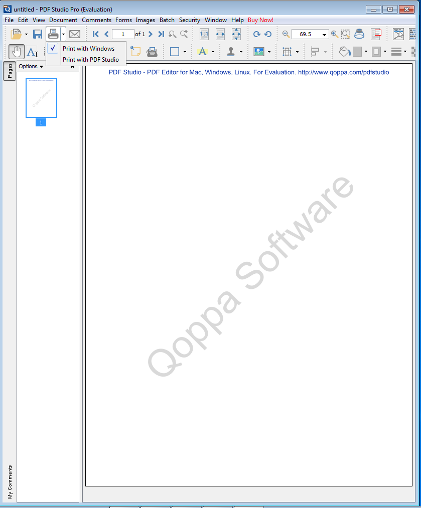 Two print dialogs in PDF Studio and how to change the default print ...