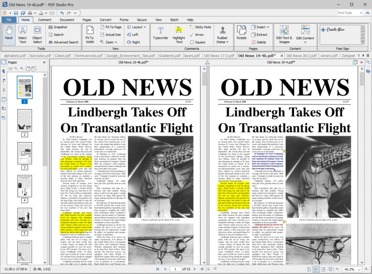 Using Side By Side Pdf Comparison Pdf Studio Knowledge Base